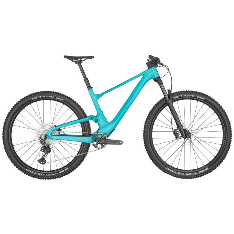 Scott Spark 960 Blue Mountain Bike In Cerulean Blue