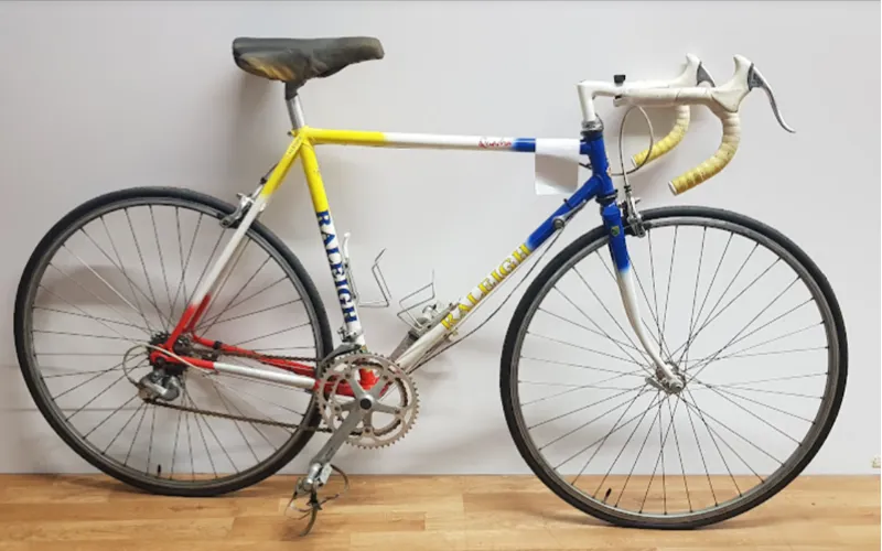 Vintage Raleigh Reynolds Quadra 531 Road Bike