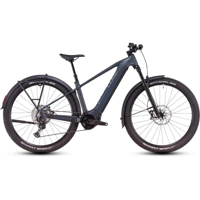 Cube Reaction Hybrid SLX Allroad eMountain Bike in Sage Brush Gre